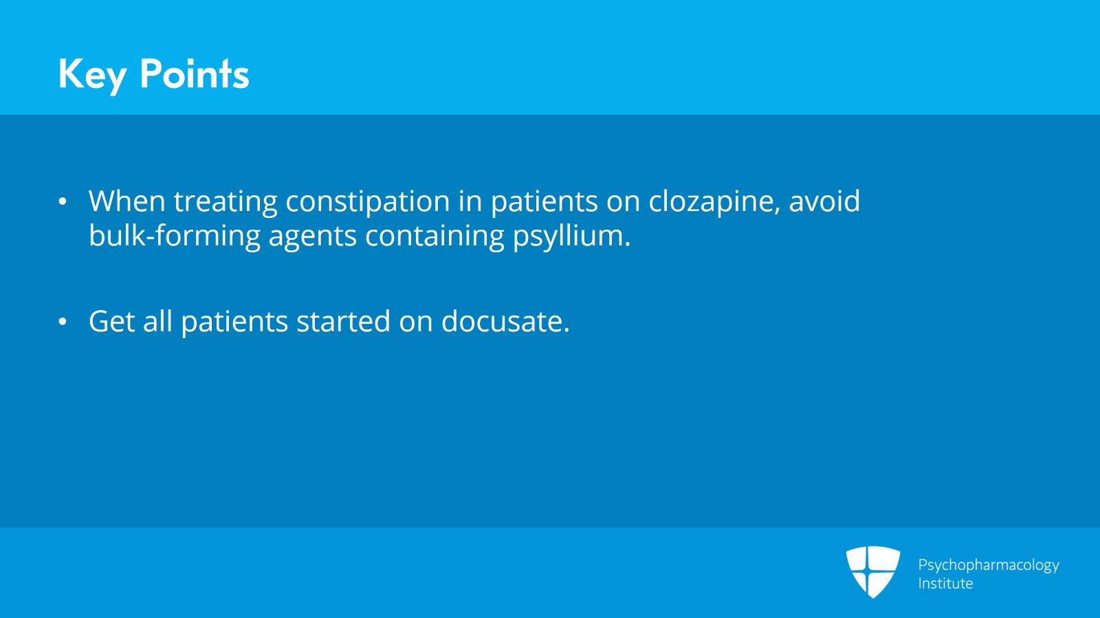 Managing Clozapine-Related Constipation | Psychopharmacology Institute